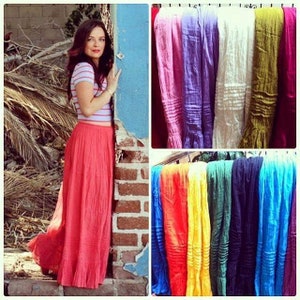 Mexican Maxi Skirt. Mexican Colorful Skirt. Traditional Long Skirt ...