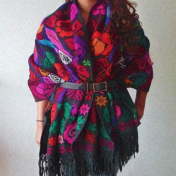 Mexican Shawl - Etsy
