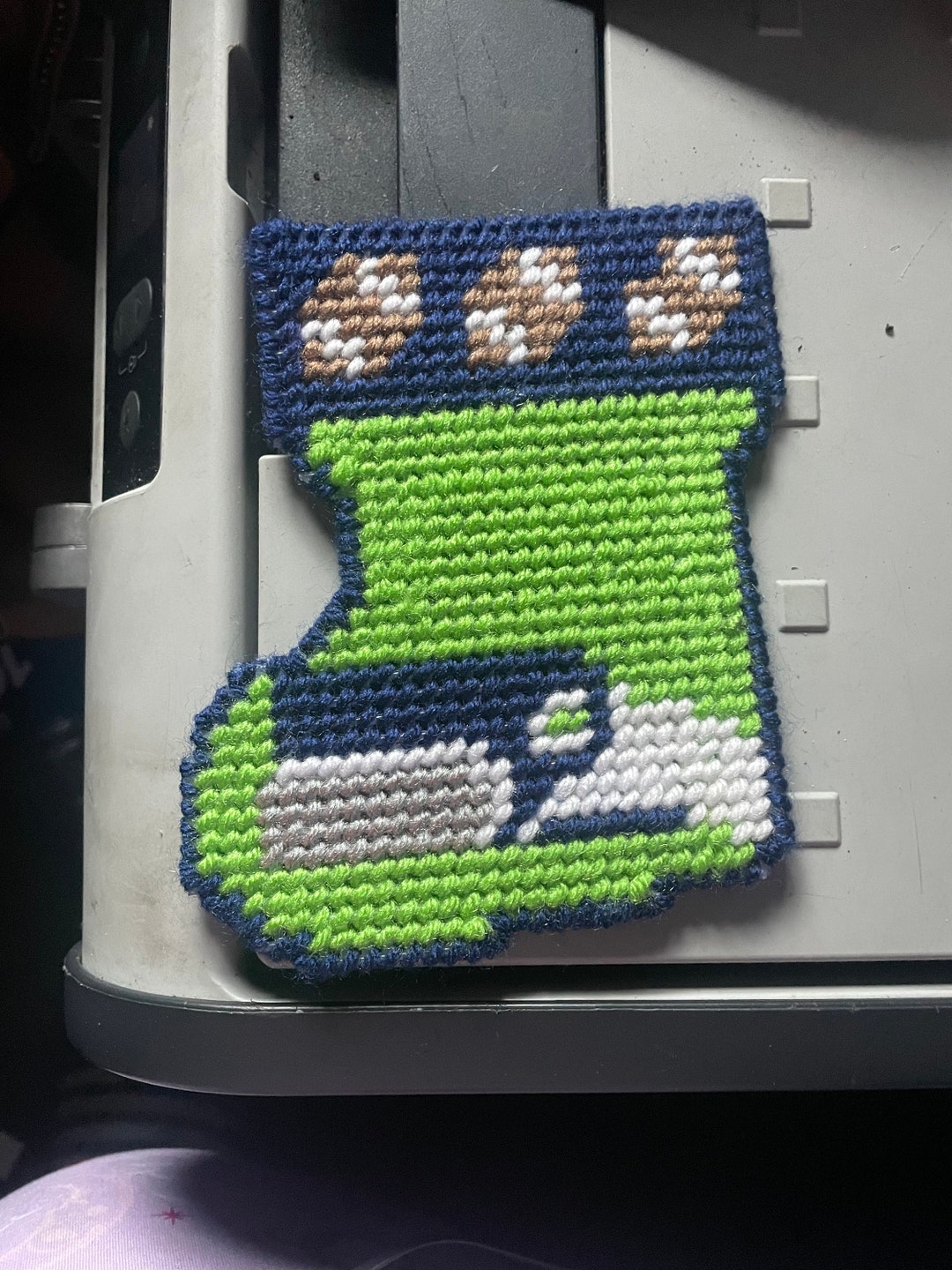 Seattle Seahawk Stocking - Etsy