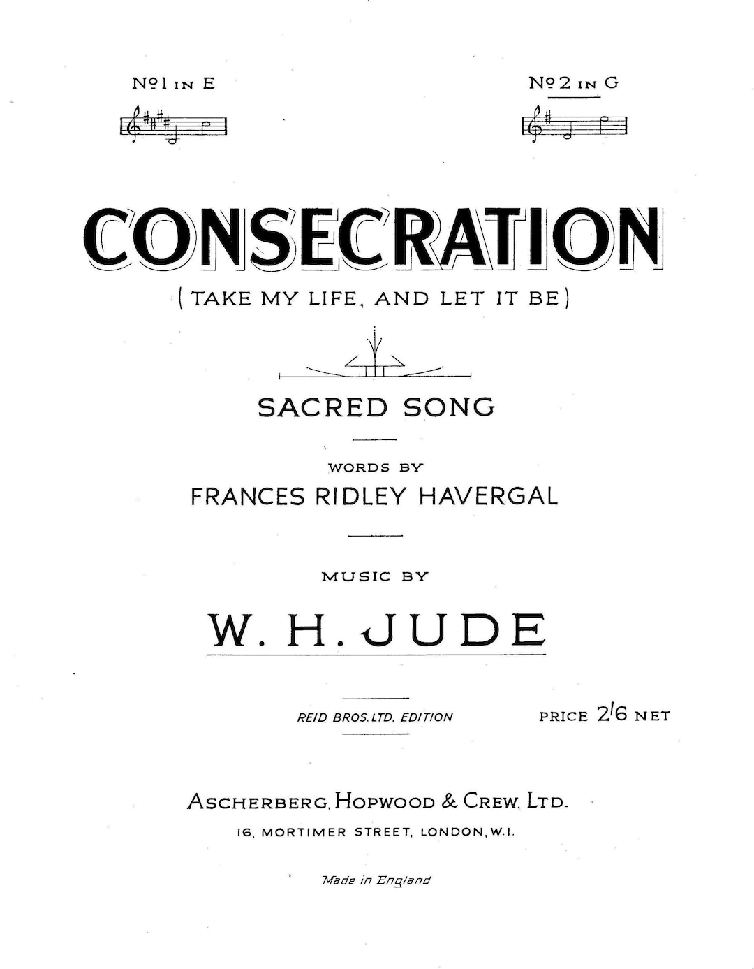 Consecration Take My Life and Let It Be Sacred Christian Communion Song ...