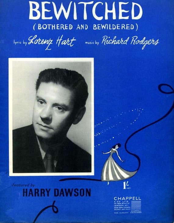 Bewitched bothered and Bewildered Vintage Sheet Music - Etsy