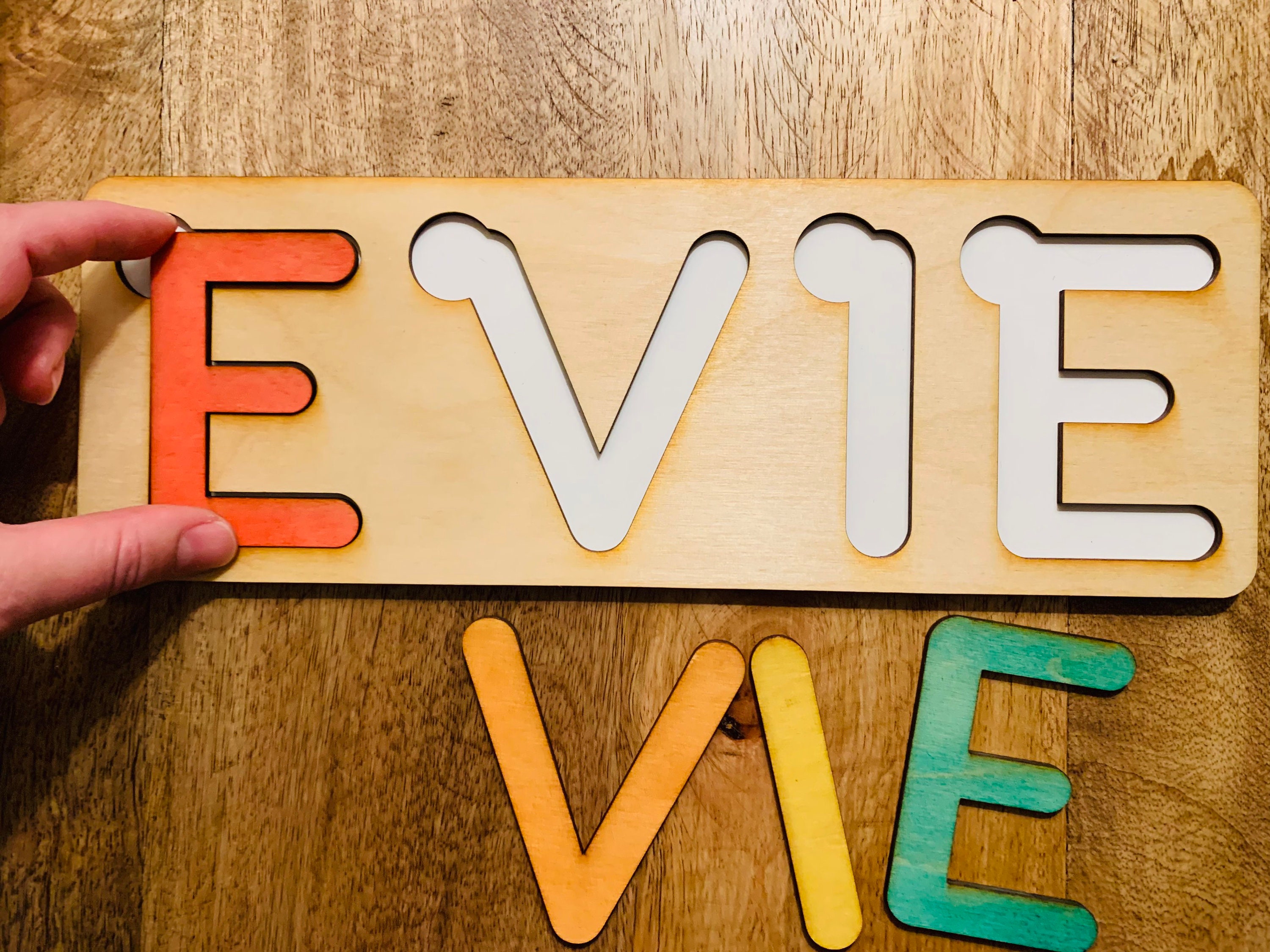 Name Puzzle SVG File Glowforge Puzzle SVG SVG Digital - Etsy