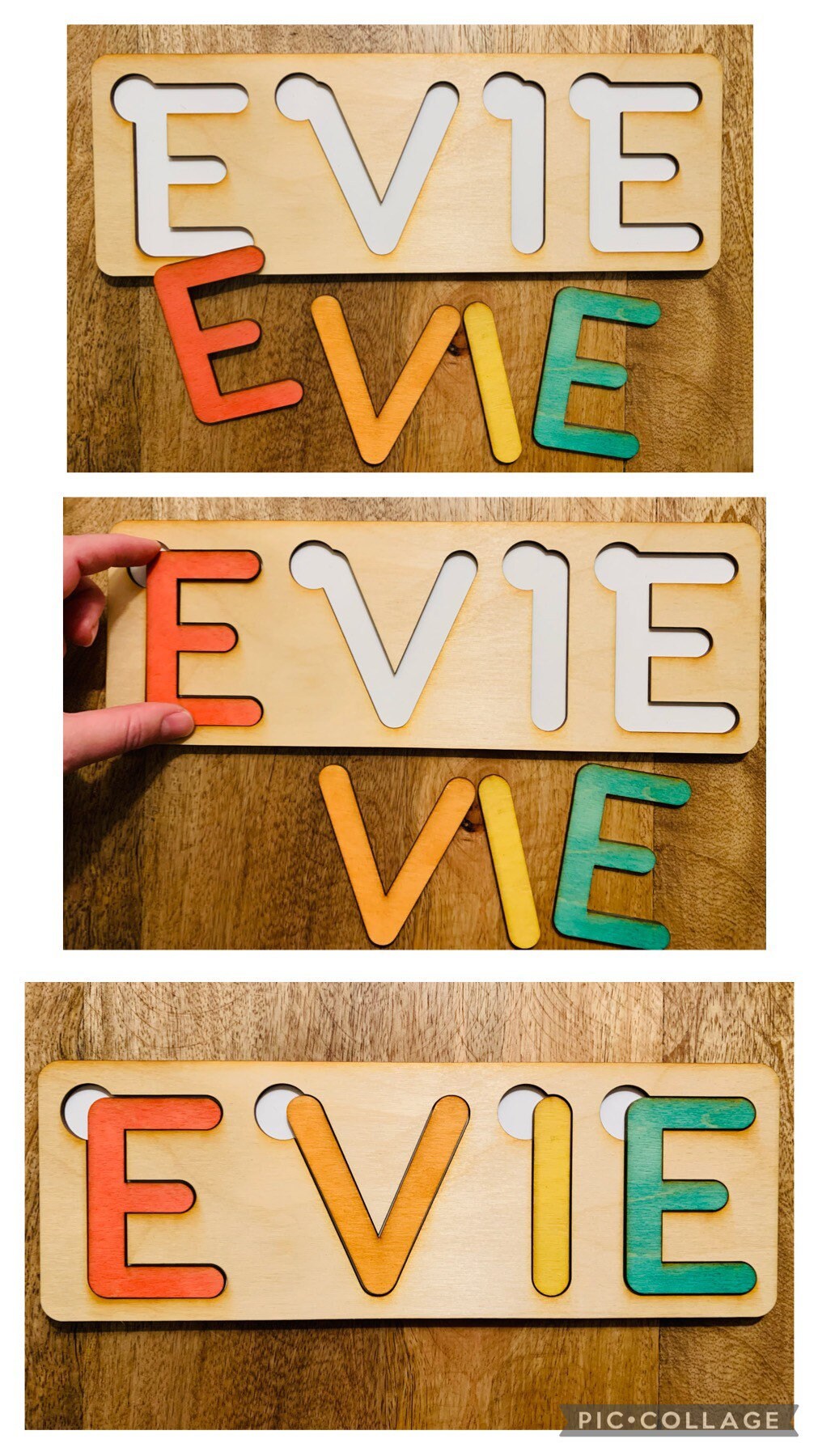 Name Puzzle SVG File, Glowforge Puzzle SVG, SVG Digital Download ...
