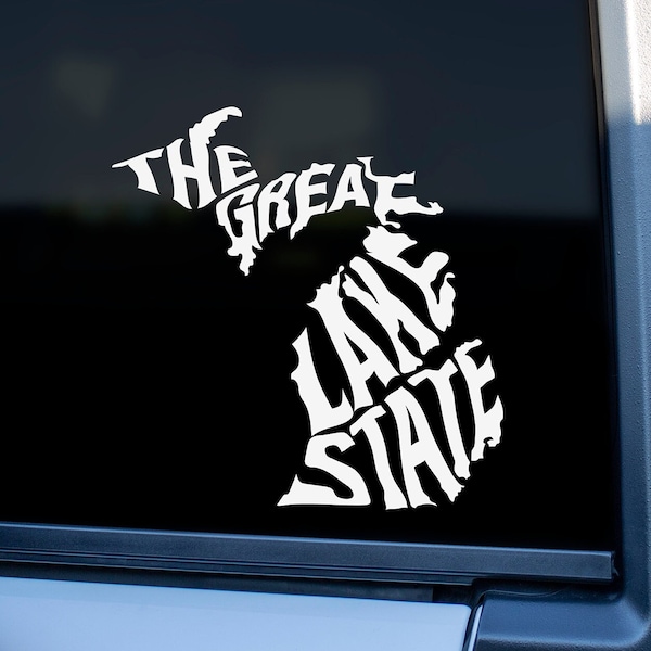 Michigan Car Decal - Etsy