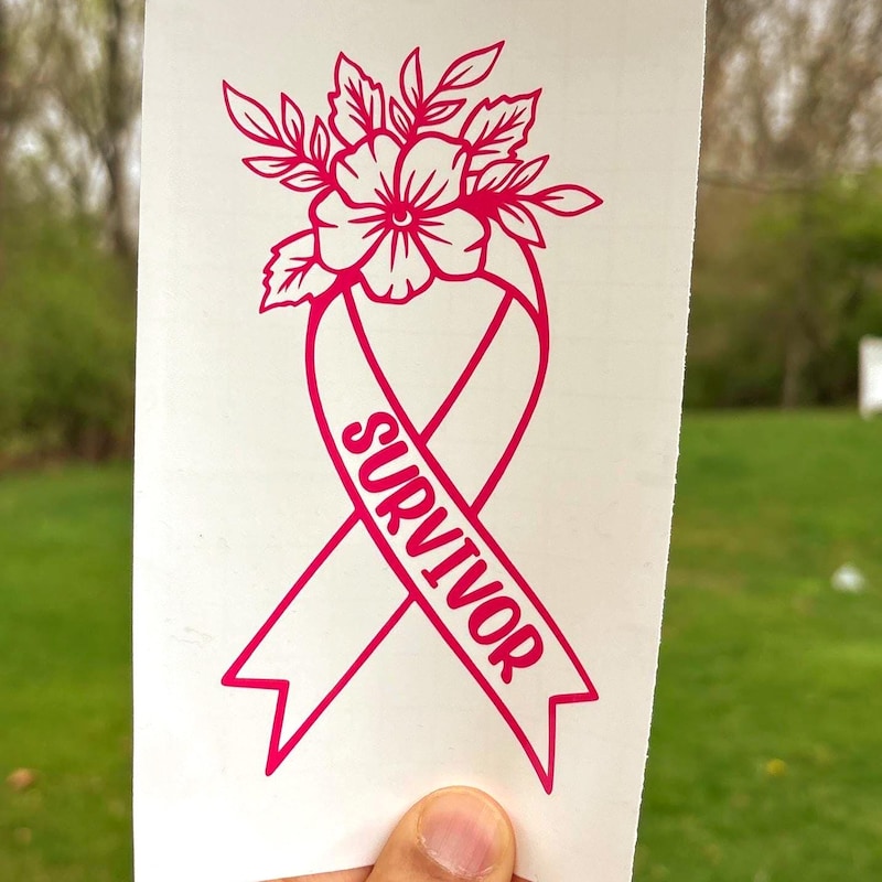 Breast Cancer Awareness Survivor Stickers - Etsy