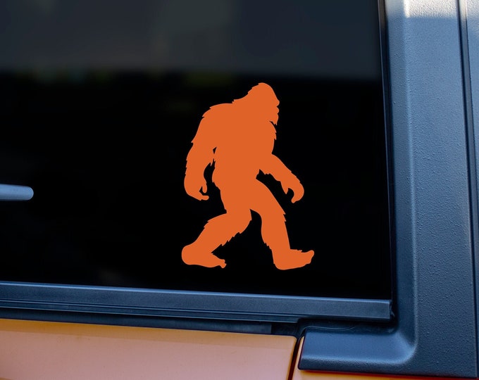 Sasquatch Foot Forest Decal - Etsy