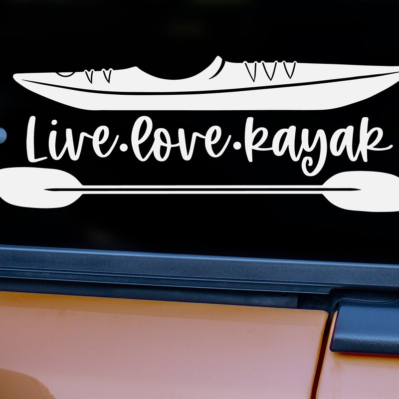 Kayak Decal - Etsy