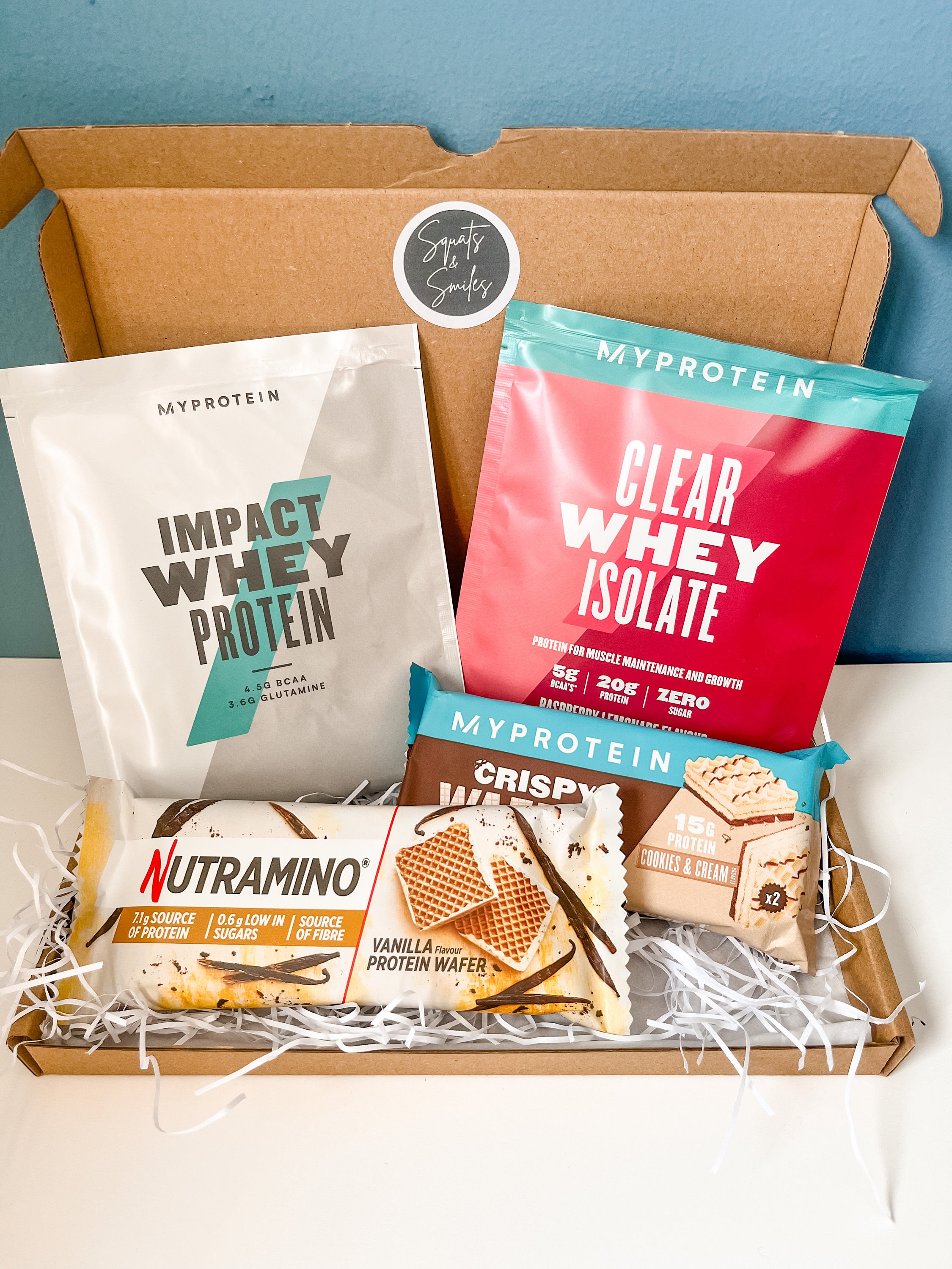Thank You Protein Gift Box Thank You Personal Trainer Thank - Etsy UK