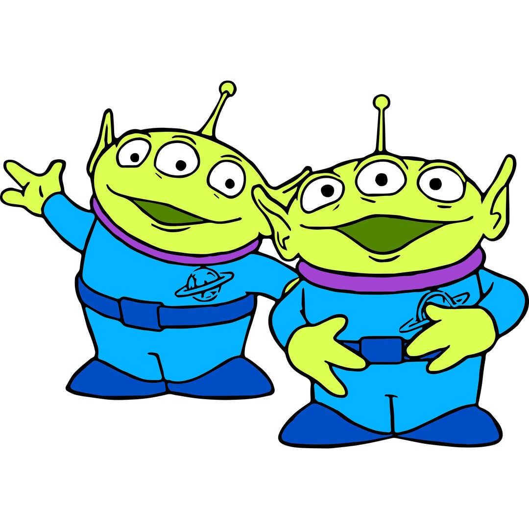 Cartoon Alien Toy Story