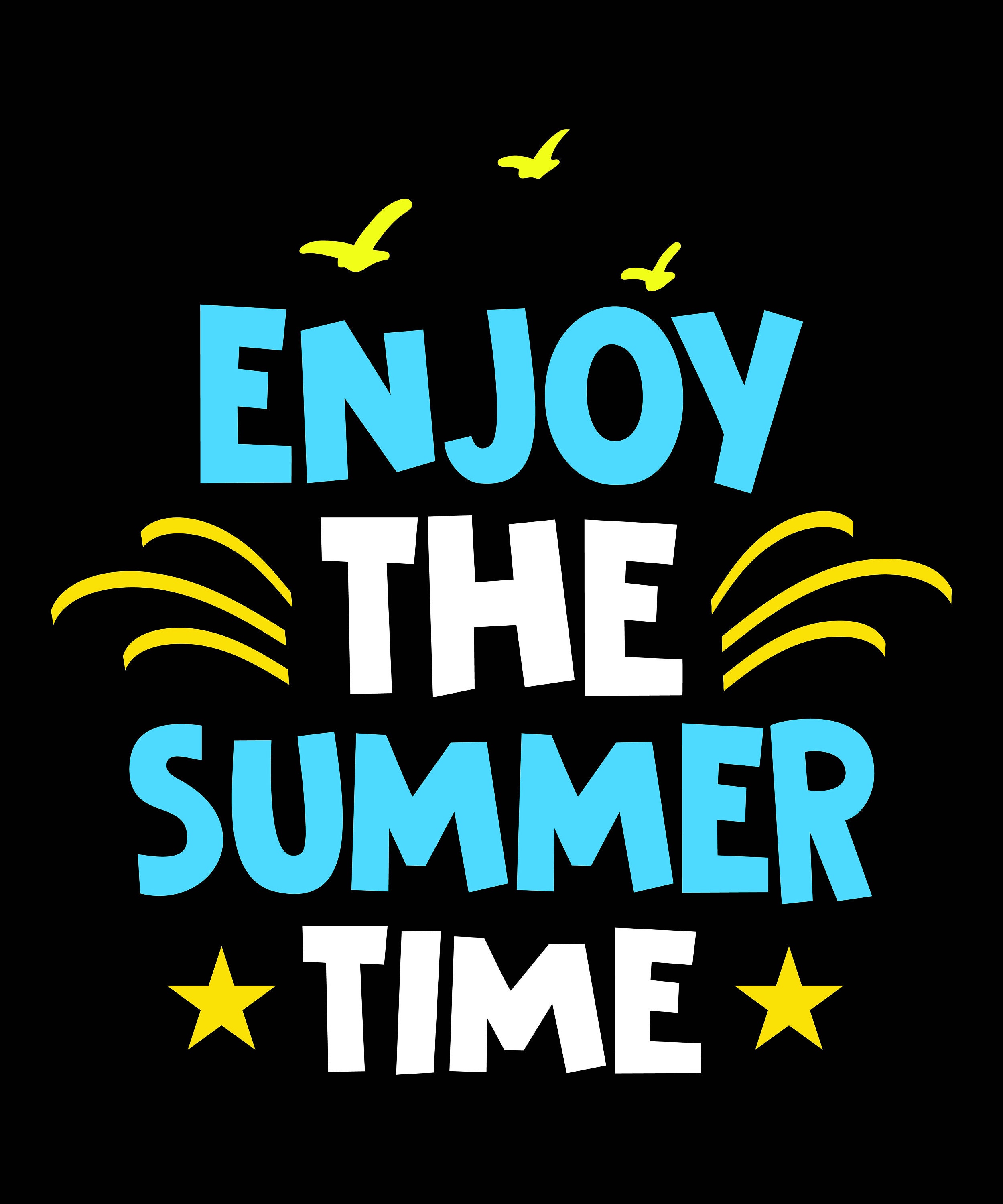 HTV SVG File for Cricut Instant Download Enjoy The Summer ...