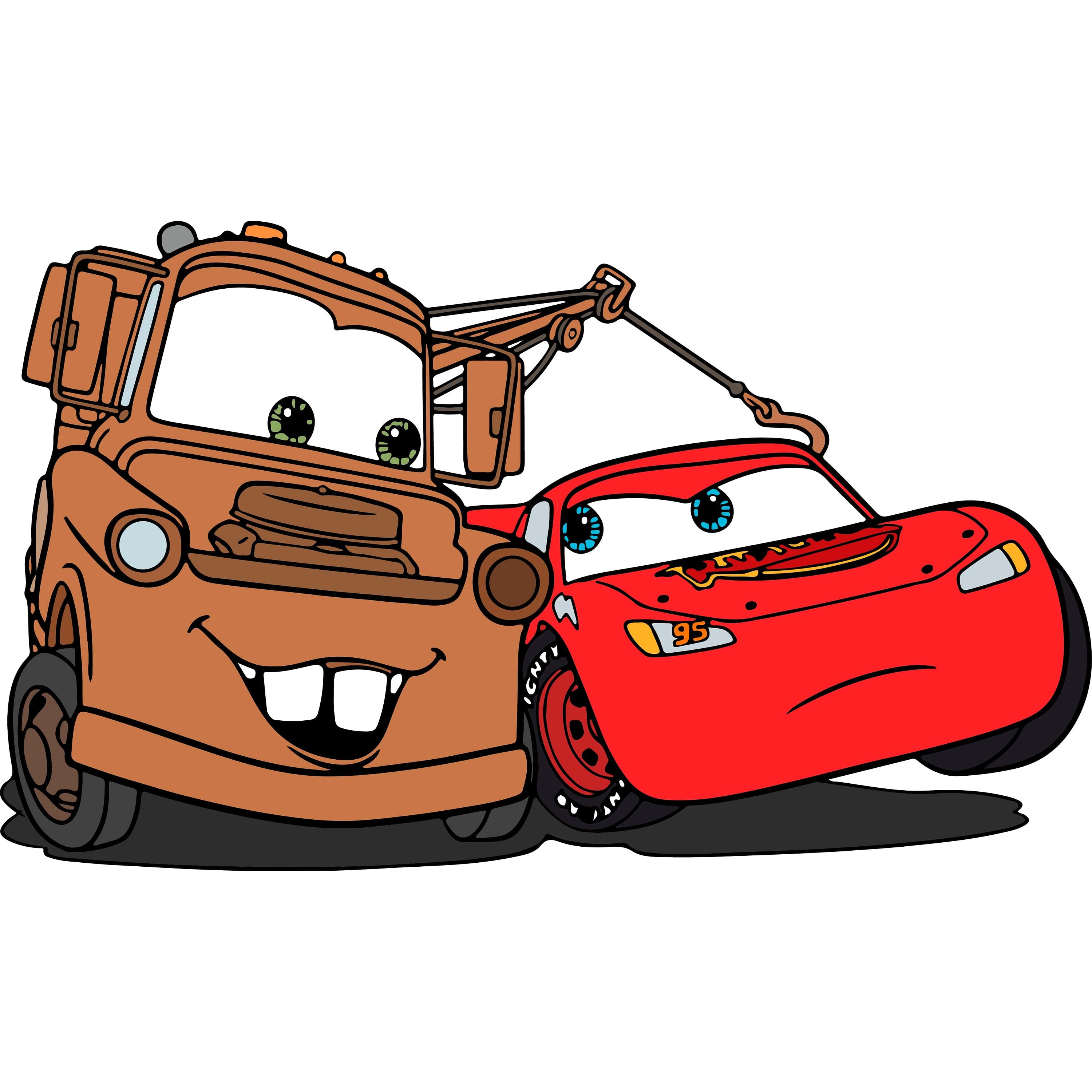 QualityPerfectionUS Digital Download Cars Lightning McQueen And Tow ...