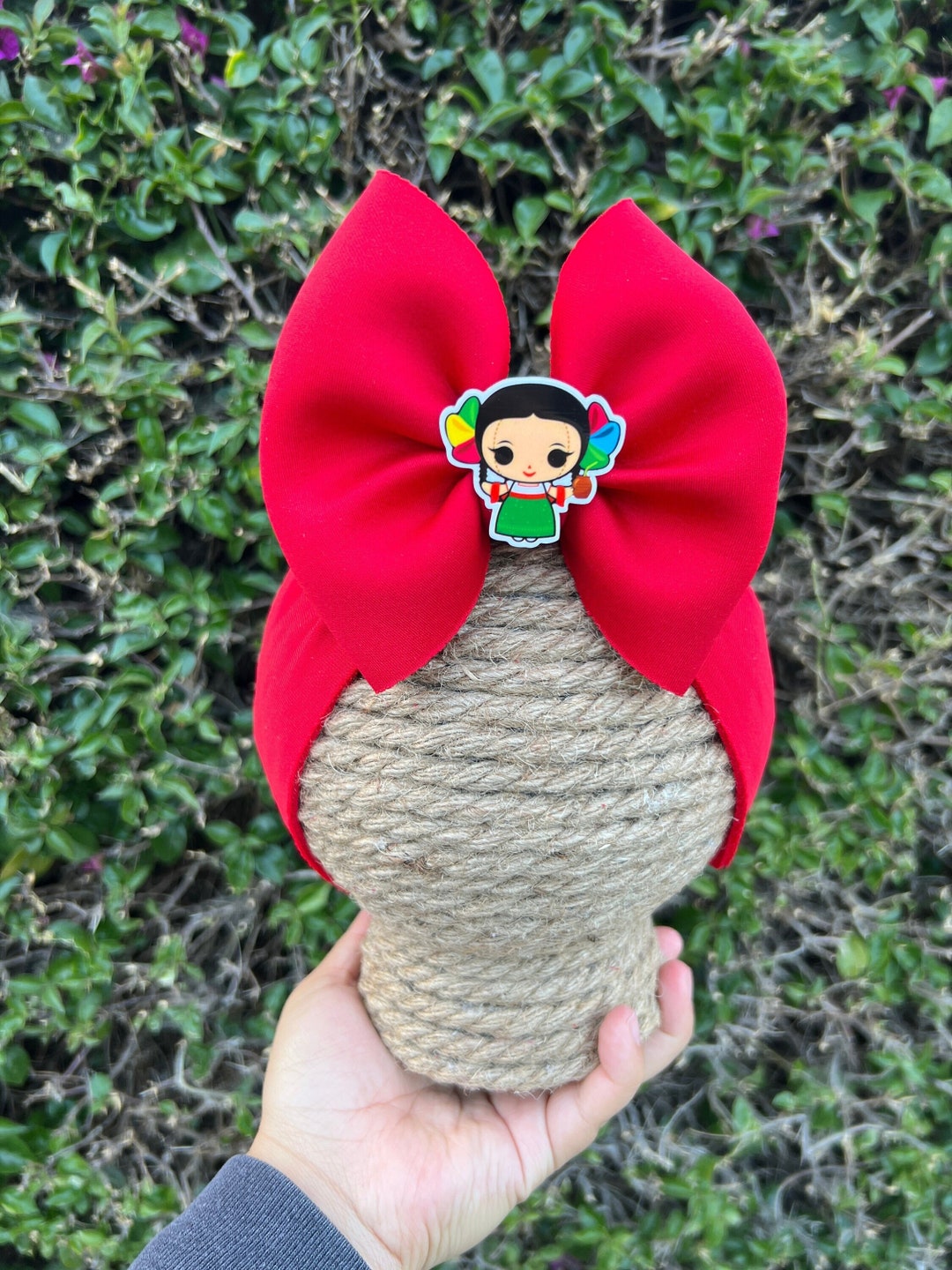 Cinco De Mayo Bow, Fiesta Bow, Colorful Headband, Mexican Bow, Cinco De ...