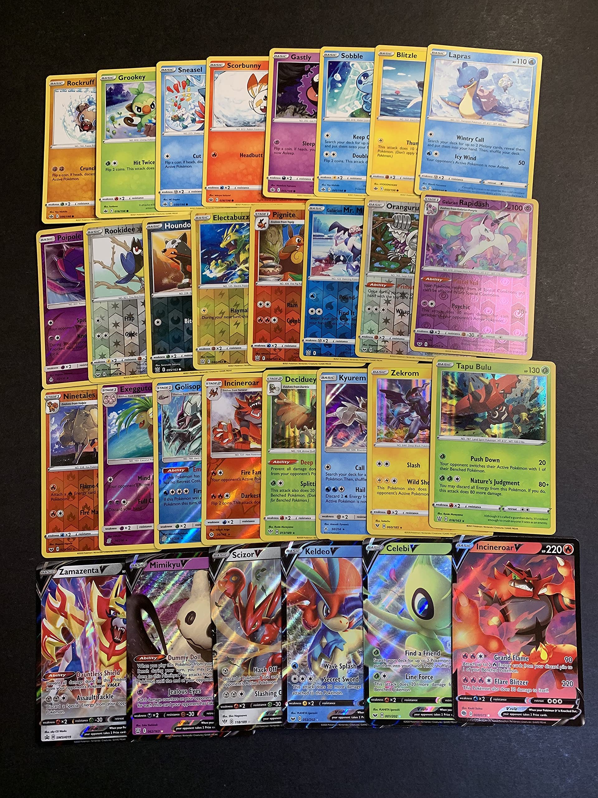 Pokemon TCG 20 Holographic Cards Lot Pokemon Starter Pack - Etsy