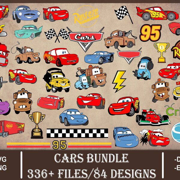 Cars Movie Svg - Etsy