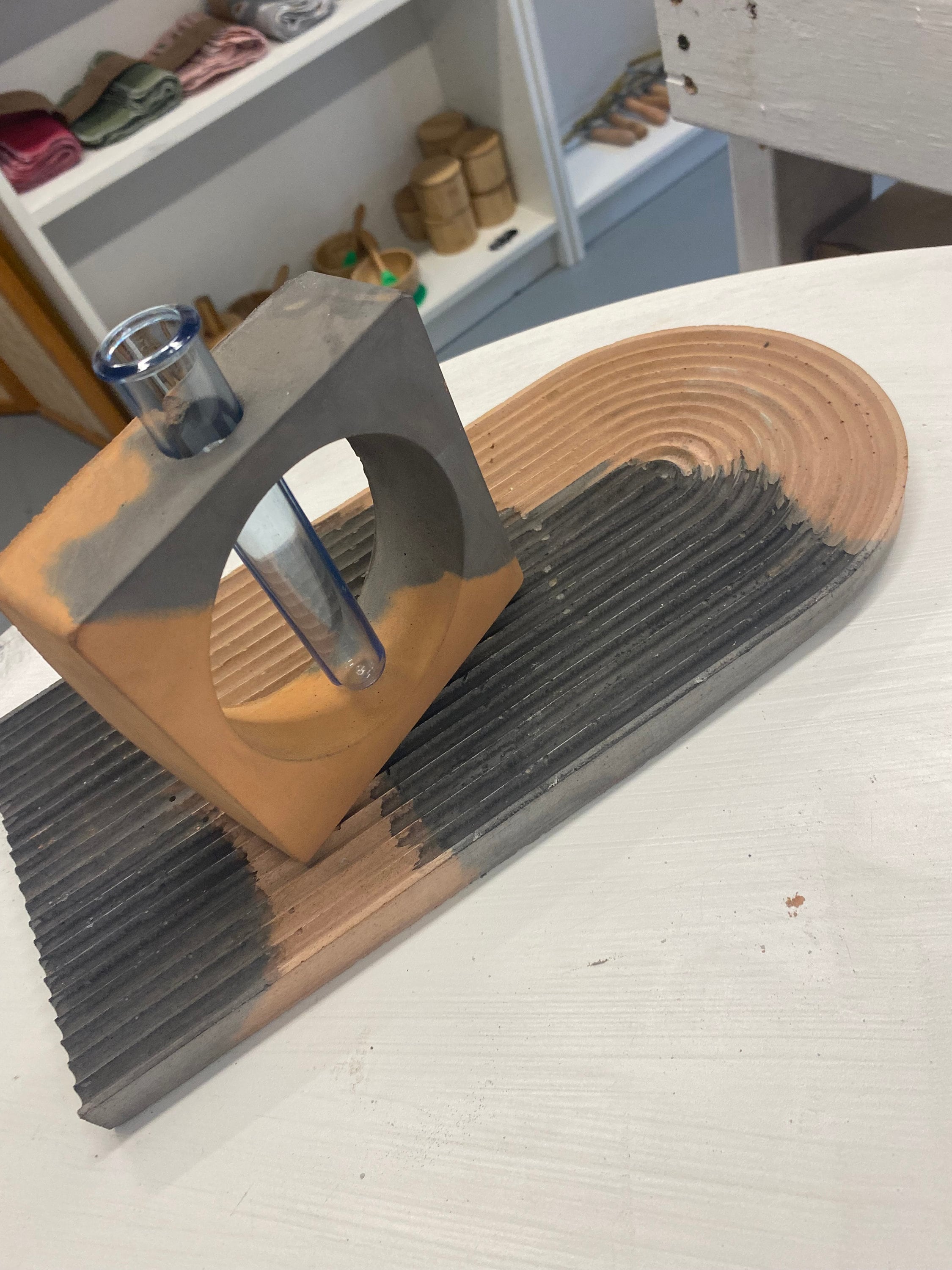 Arch Tray L Ripple Tray L Boho Tray L Ripple Design Coasters L | Etsy