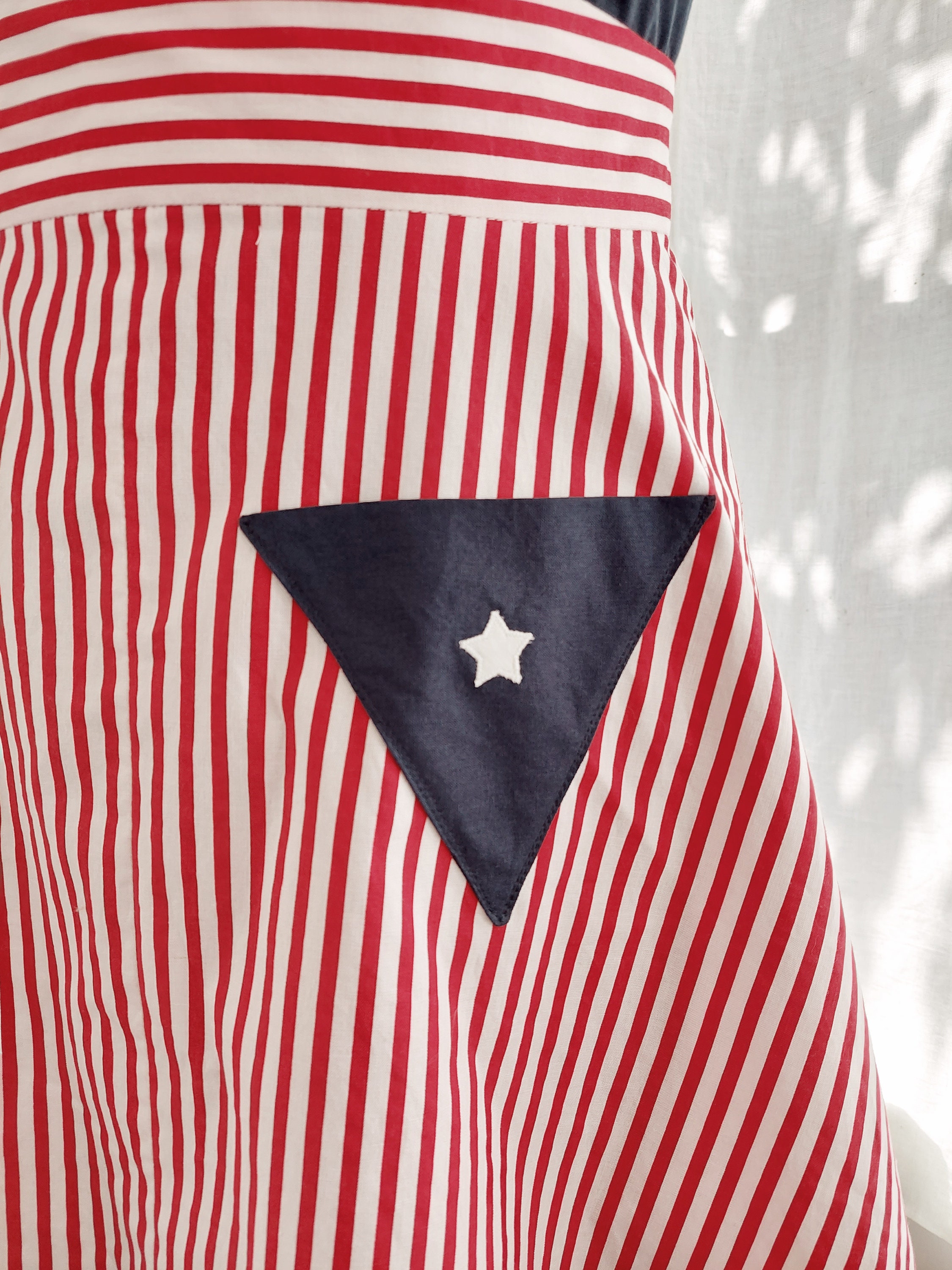 Vintage 1940s Style Apron, Reproduction WWII Victory Apron, Retro ...