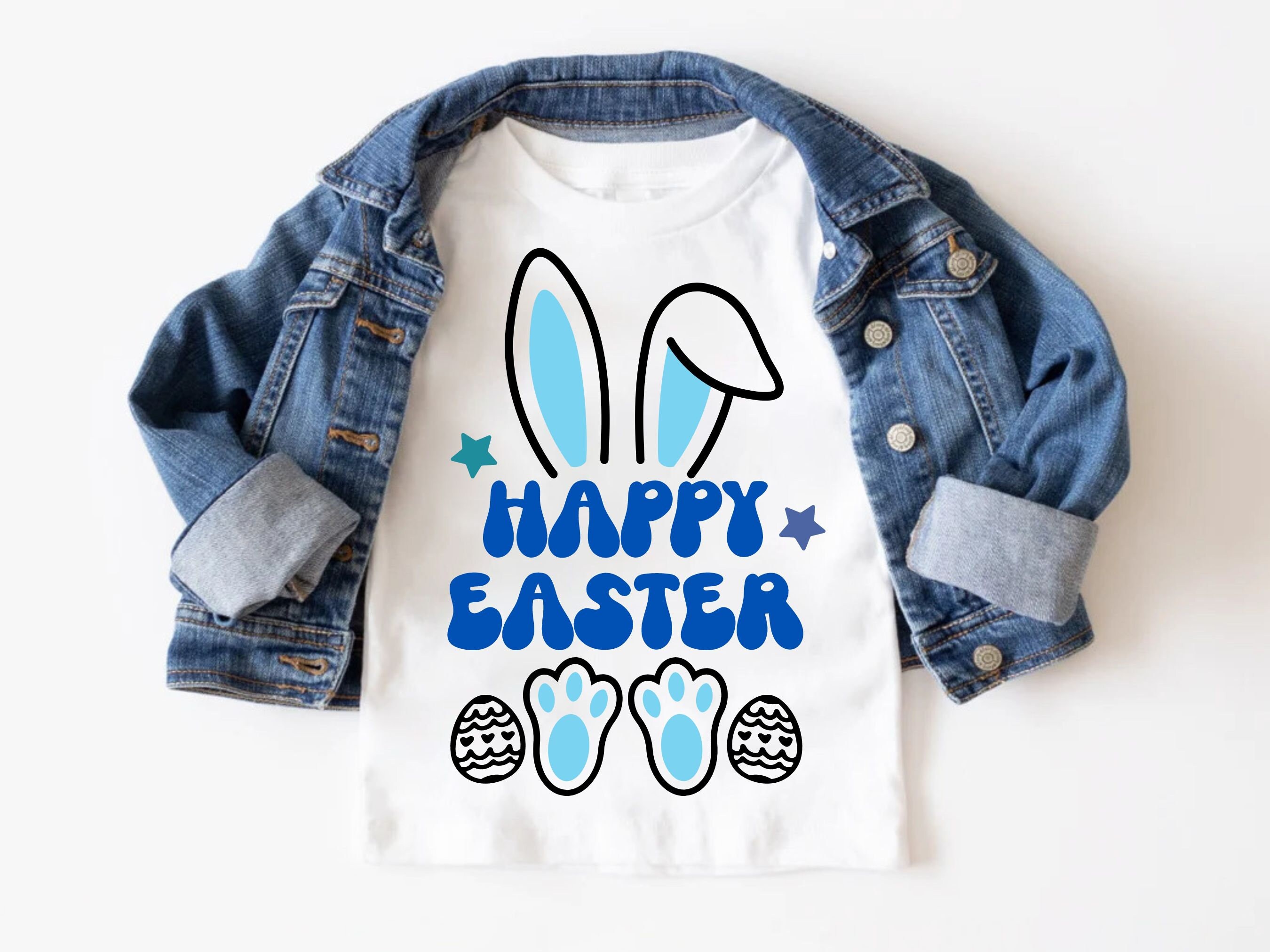 Happy Easter Svg, Bunny Name Frame Svg, Easter Bunny Svg, Easter Svg ...