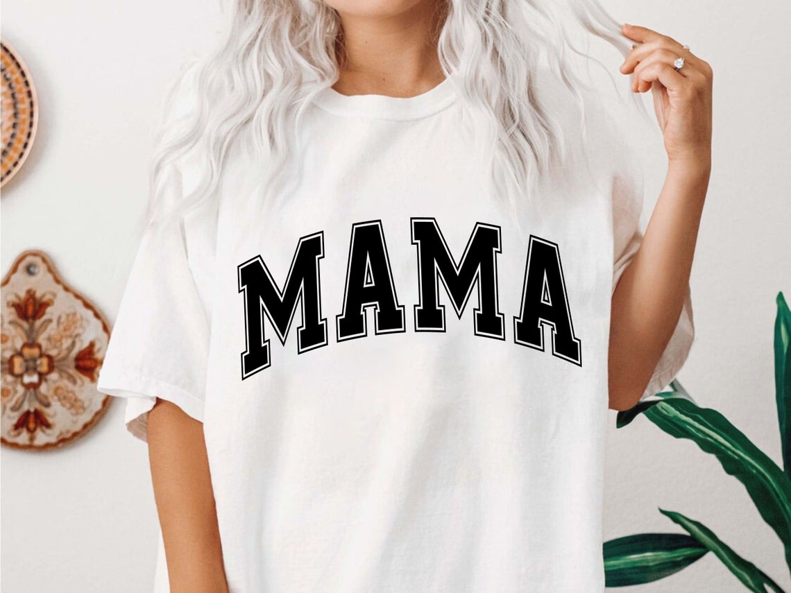 Mama Svg, Mama Varsity Svg, Mothers Day Svg, Mom Shirt Svg, Mom Mode ...