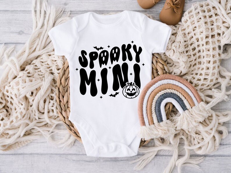 Spooky Mini Svg Spooky Season Svg Kids Halloween Svg Trick - Etsy