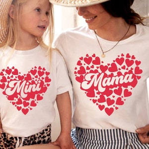 Mama and Mini Heart Svg, Mother's Day Svg, Mommy and Me Svg, Mommy ...