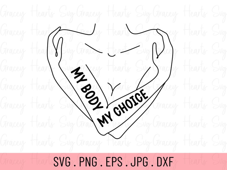 Mon corps mon choix svg pro choix svg droits des femmes svg - Etsy France