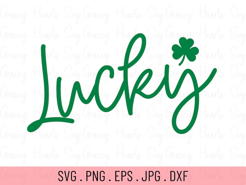 Lucky Svg, Lucky Charm Svg, Feeling Lucky Svg, Lucky Vibes Svg, St ...