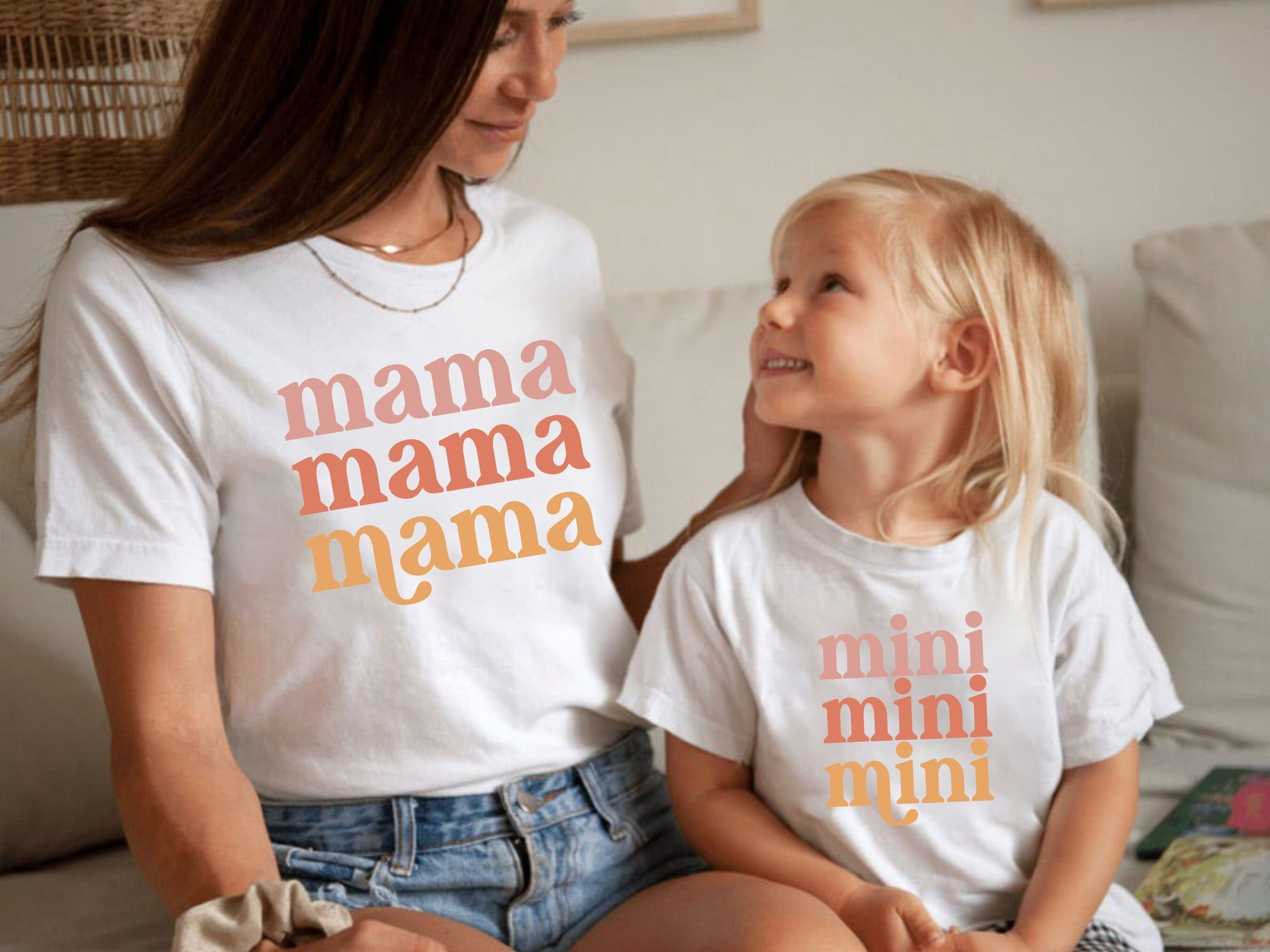Mama and Mini Svg Mommy and Me Svg Matching Shirt Svg Mommy | Etsy