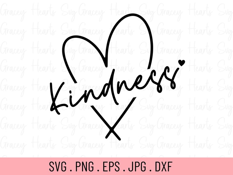 Kindness Svg, Choose Kindness Svg, Be Kind Svg, Mental Health Svg ...
