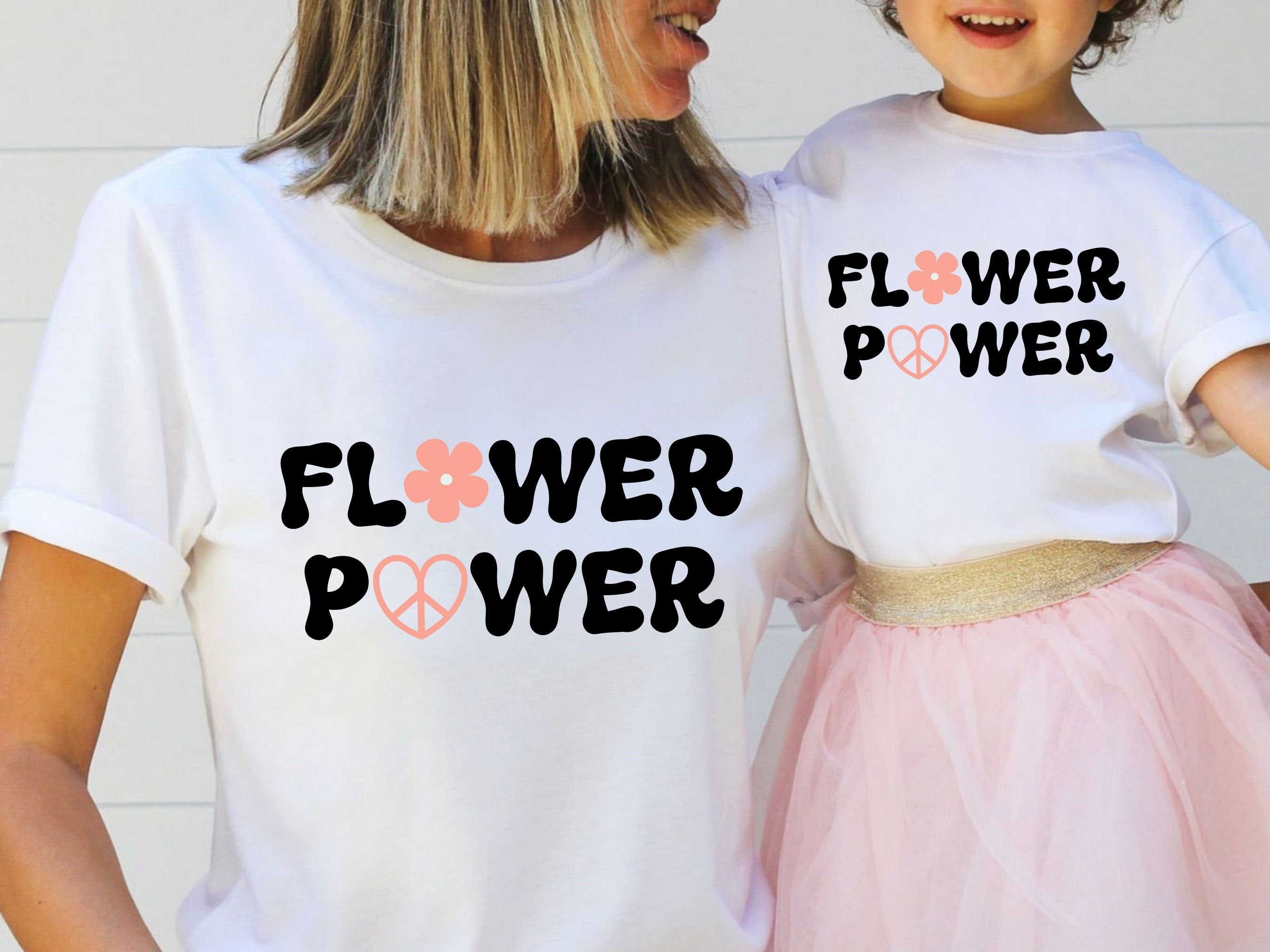 Flower Power Svg Flower Child Svg Retro Flower Svg Peace | Etsy