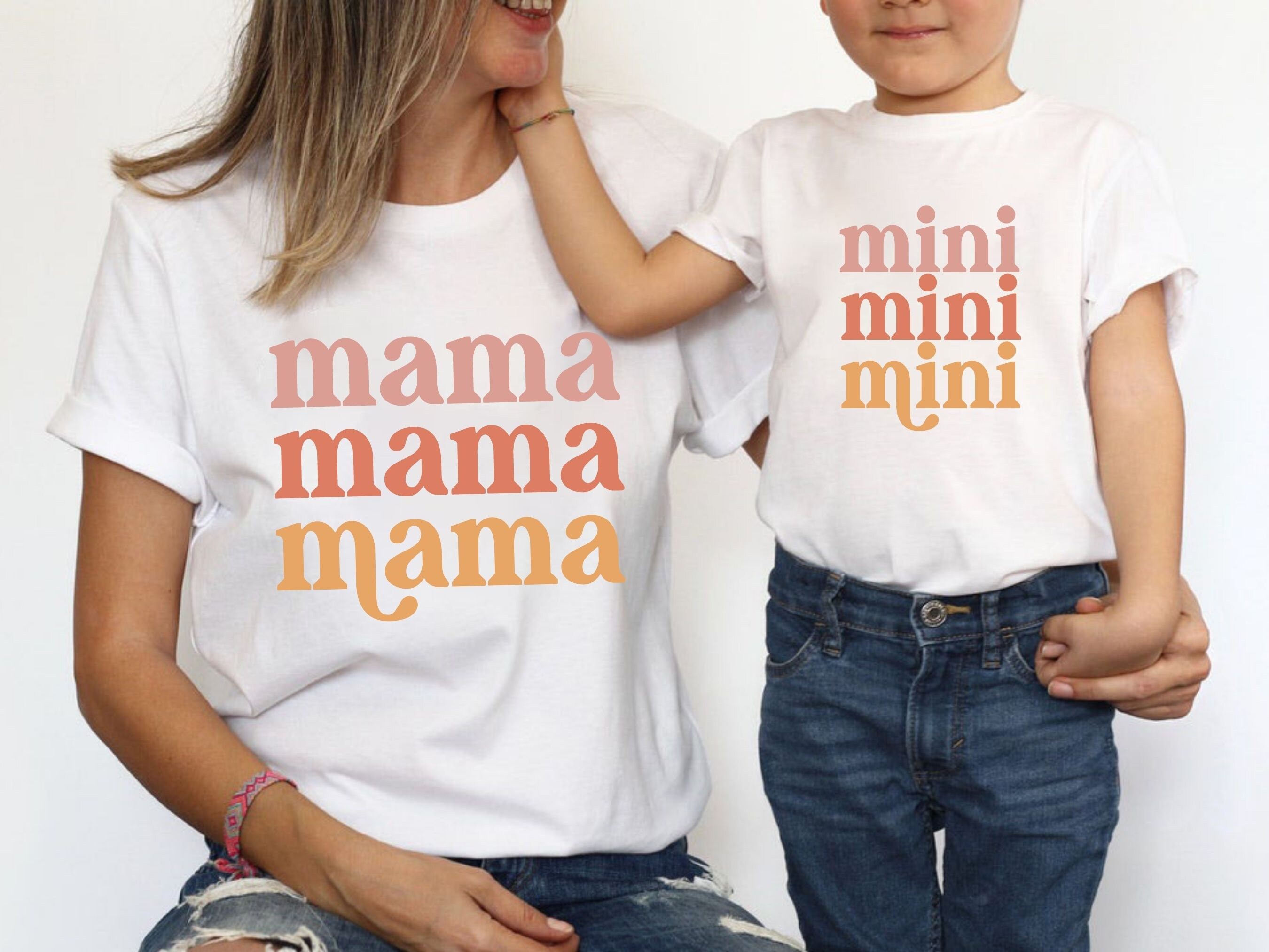 Mama and Mini Svg Mommy and Me Svg Matching Shirt Svg Mommy | Etsy