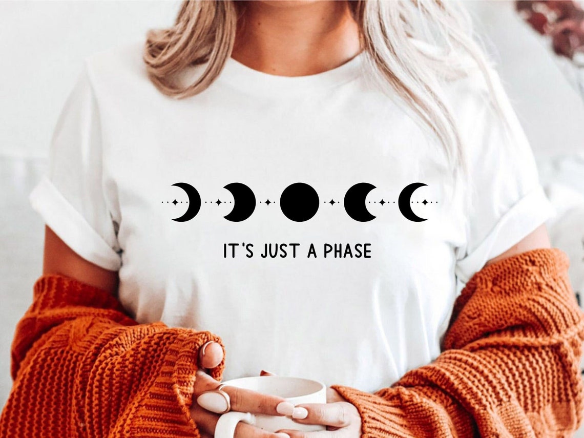 It's Just a Phase Svg Moon Phase Svg Boho Svg Mystical | Etsy