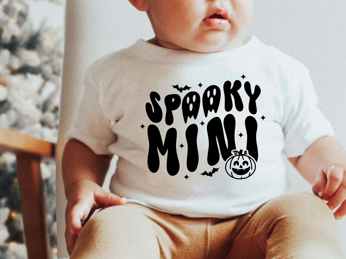 Spooky Mini Svg, Spooky Season Svg, Kids Halloween Svg, Trick or Treat ...