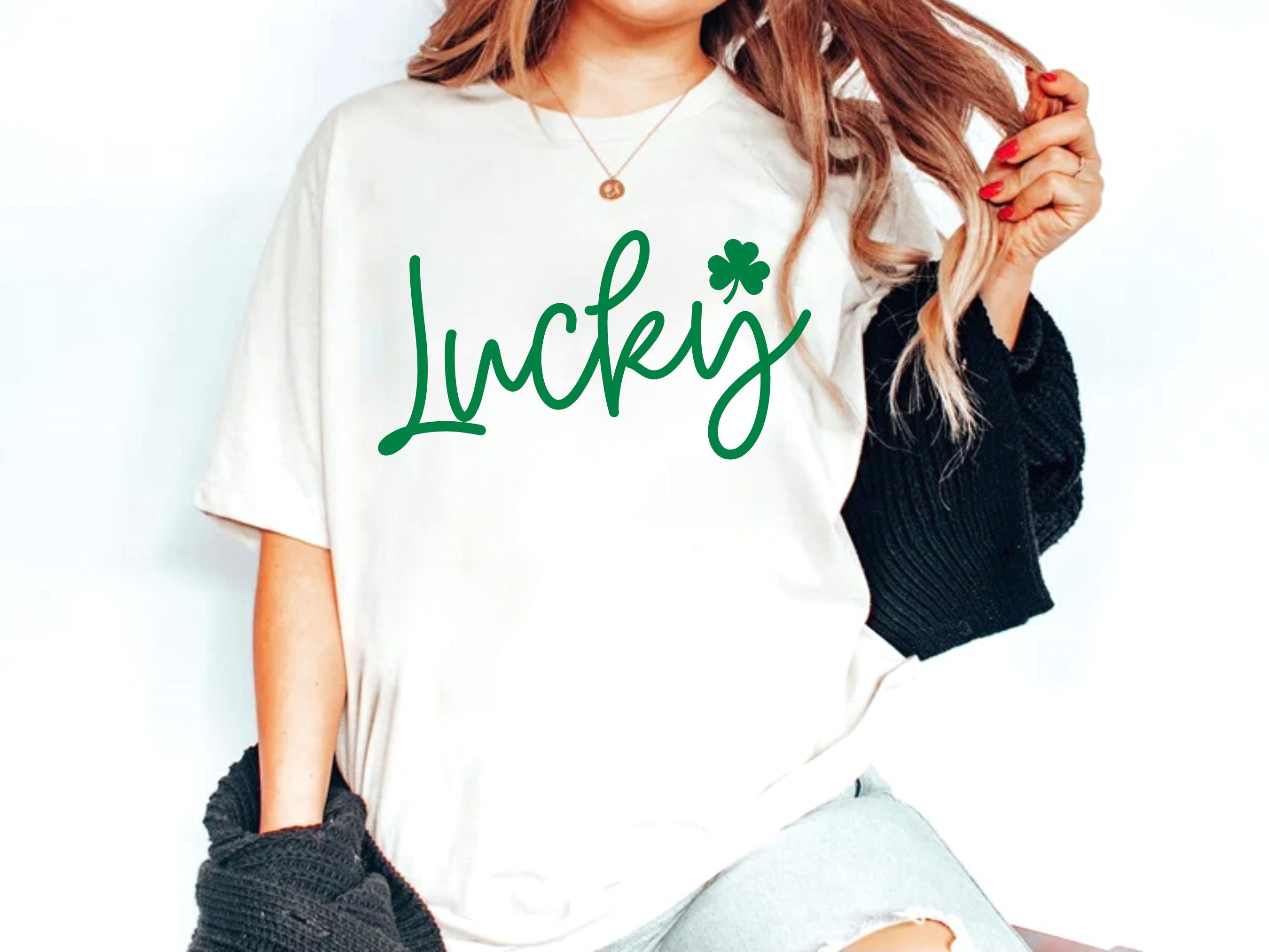 Lucky Svg, Lucky Charm Svg, Feeling Lucky Svg, Lucky Vibes Svg, St ...