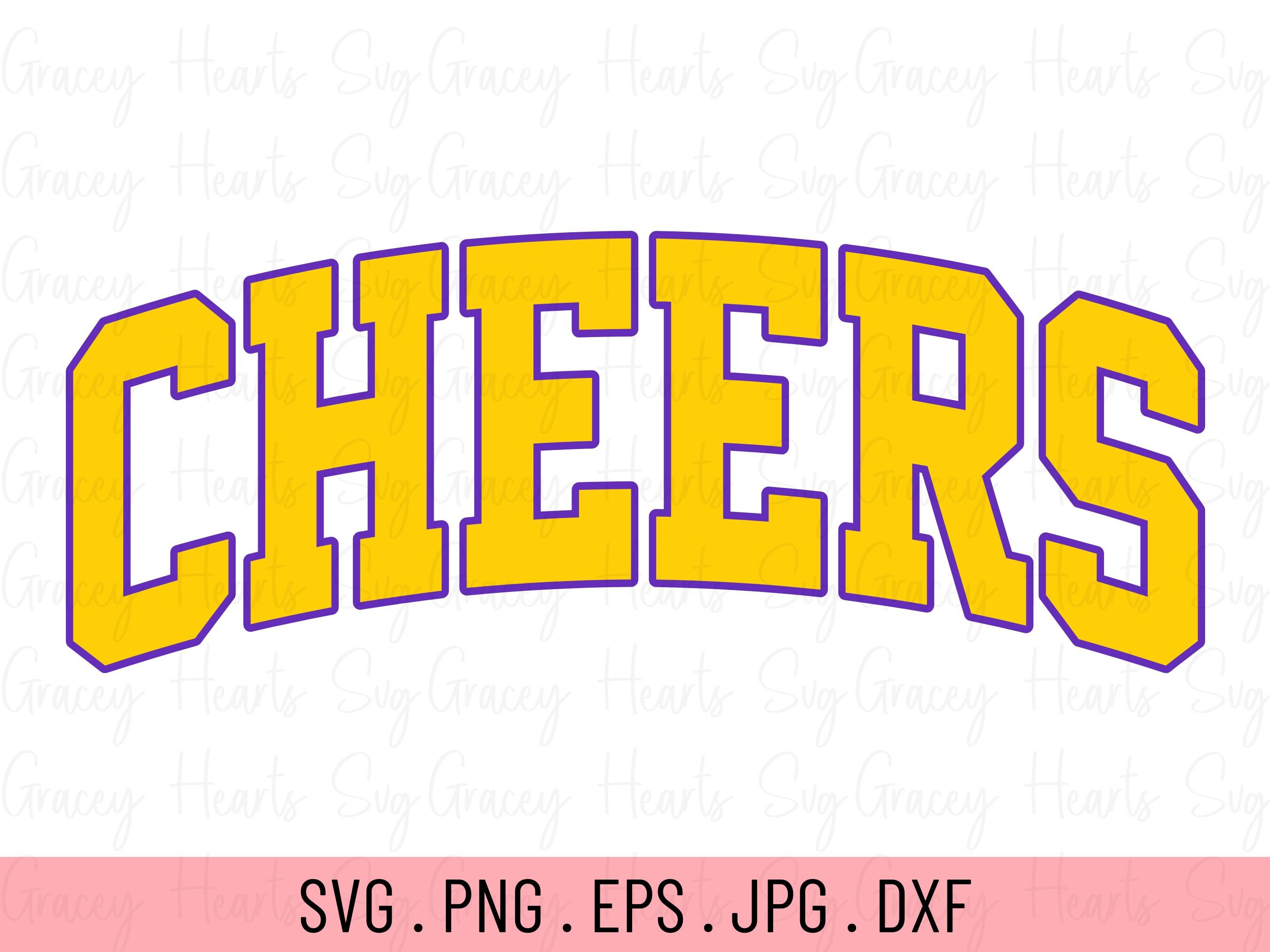Cheers svg cheerleader svg sport mom svg bachelorette svg - Etsy.de