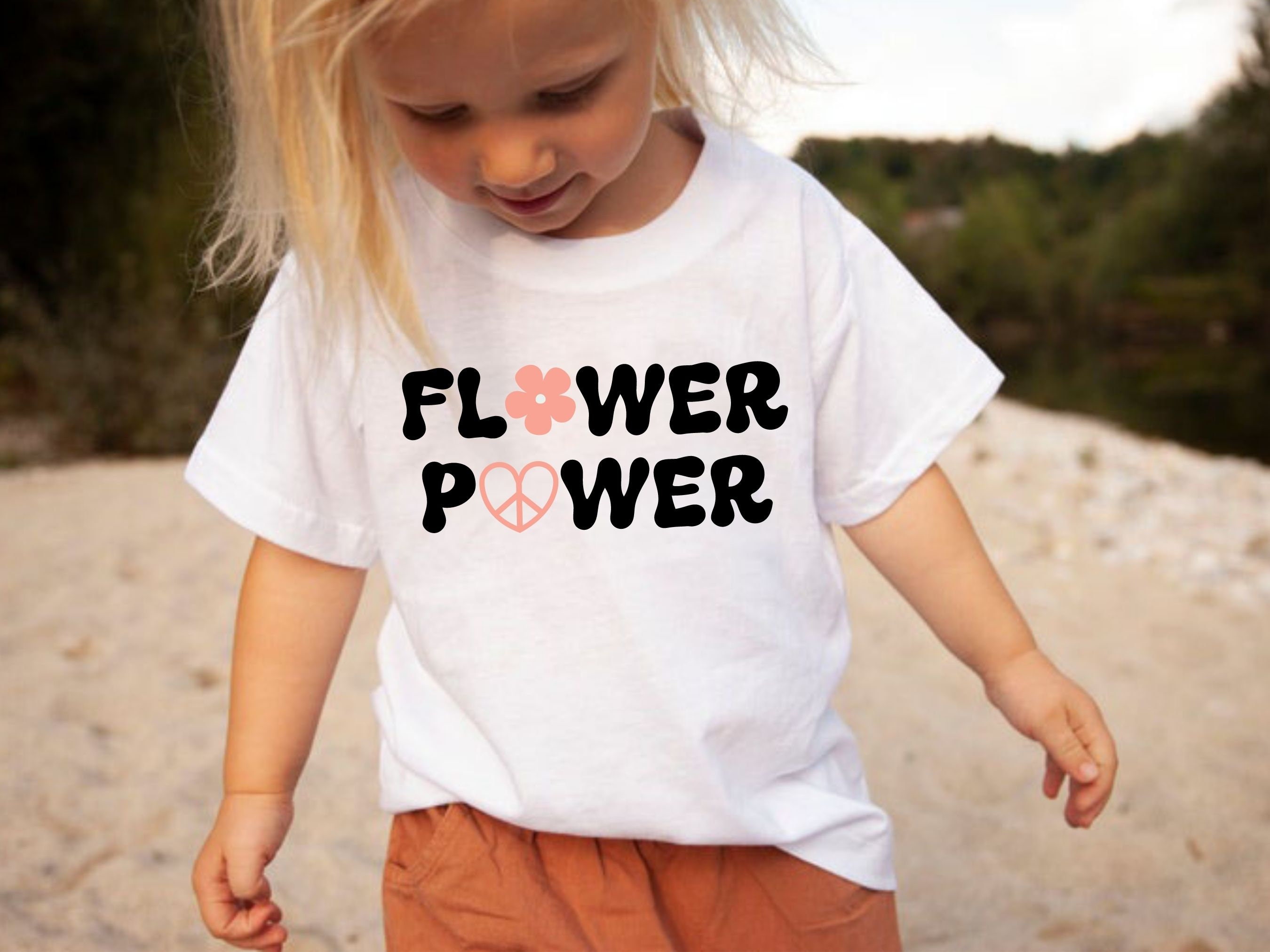 Flower Power Svg Flower Child Svg Retro Flower Svg Peace - Etsy