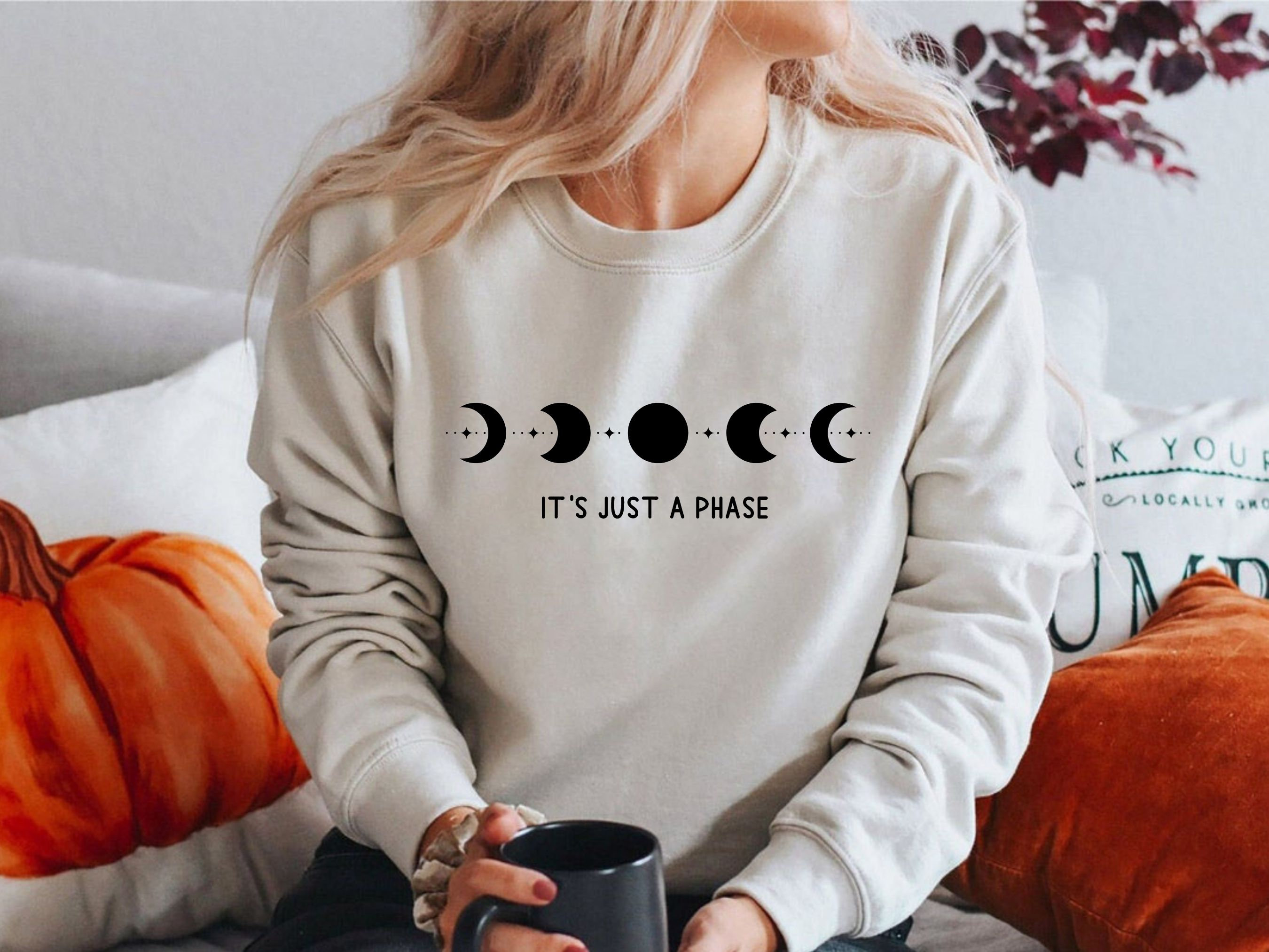 It's Just a Phase Svg, Moon Phase Svg, Boho Svg, Mystical Svg ...