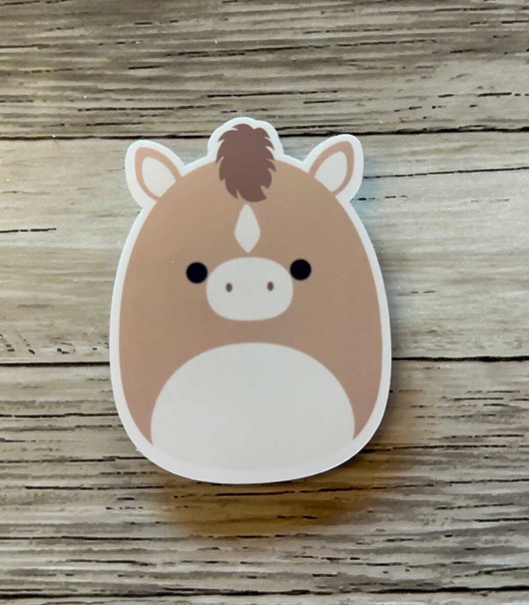 Squishmallow Sticker | Brown Horse | Philip | Stuffed Animal | Water ...
