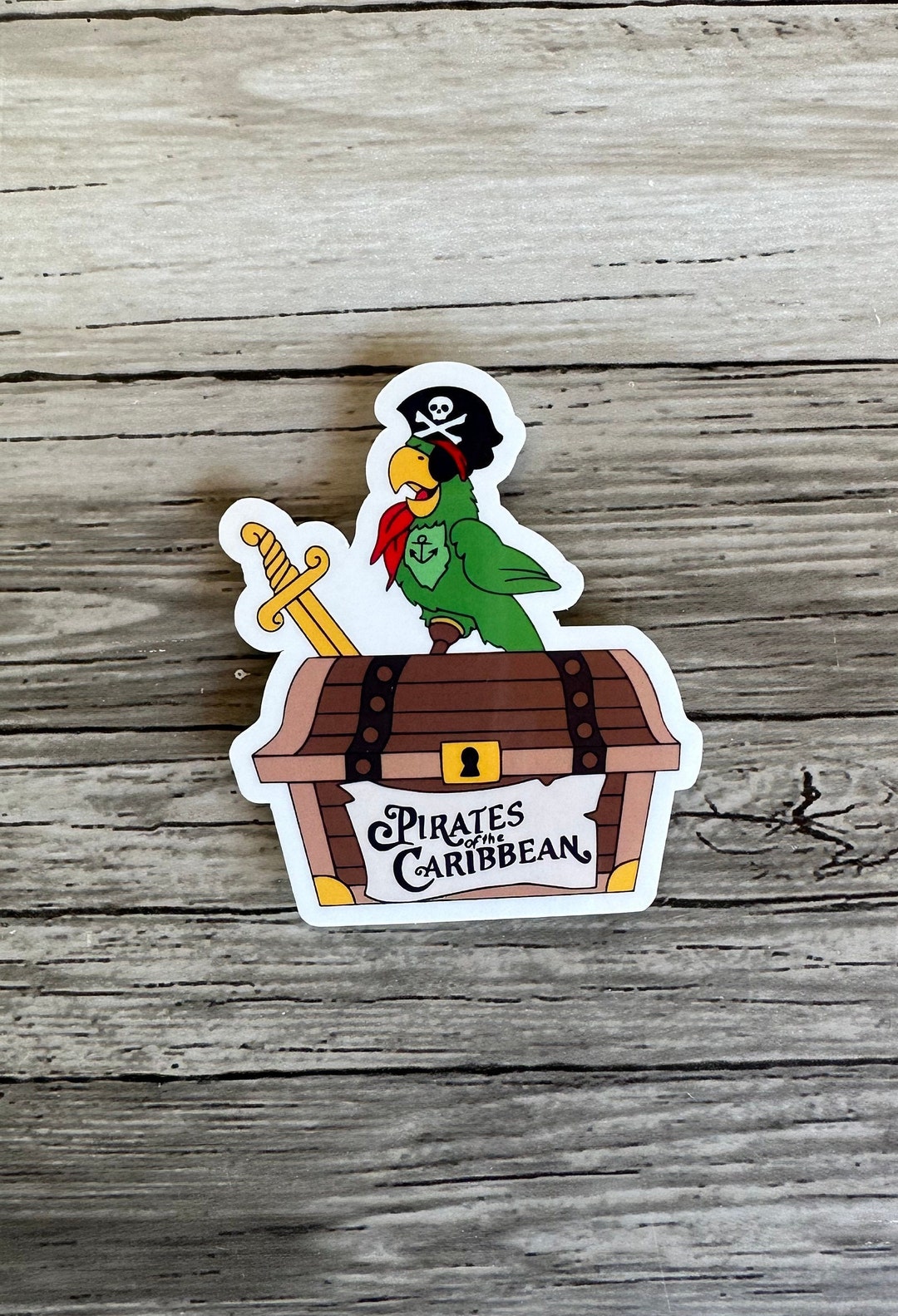 Pirates of the Caribbean Sticker | Disneyland Sticker | Disney Sticker ...