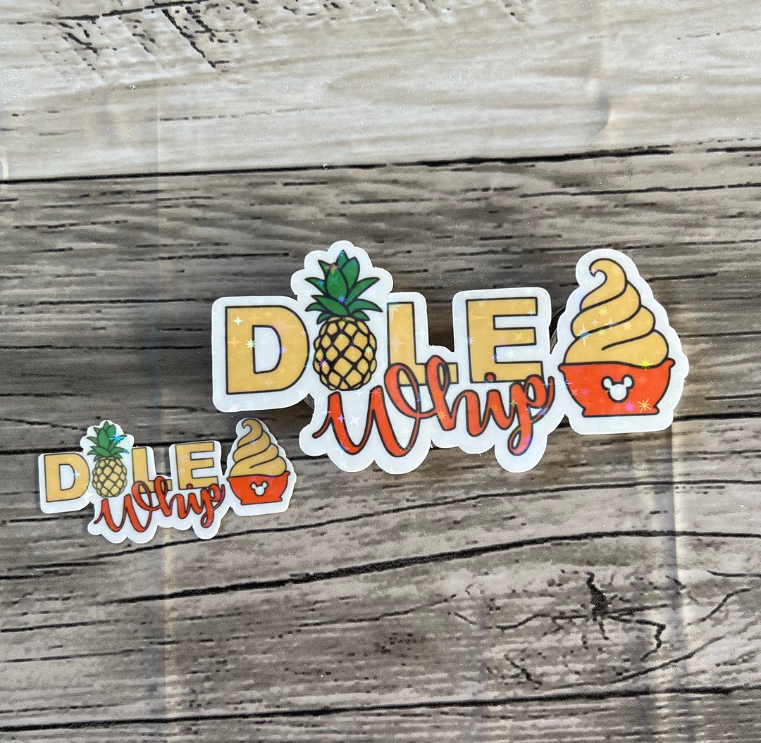 Dole Whip Sticker Disneyland Sticker Disney Sticker - Etsy