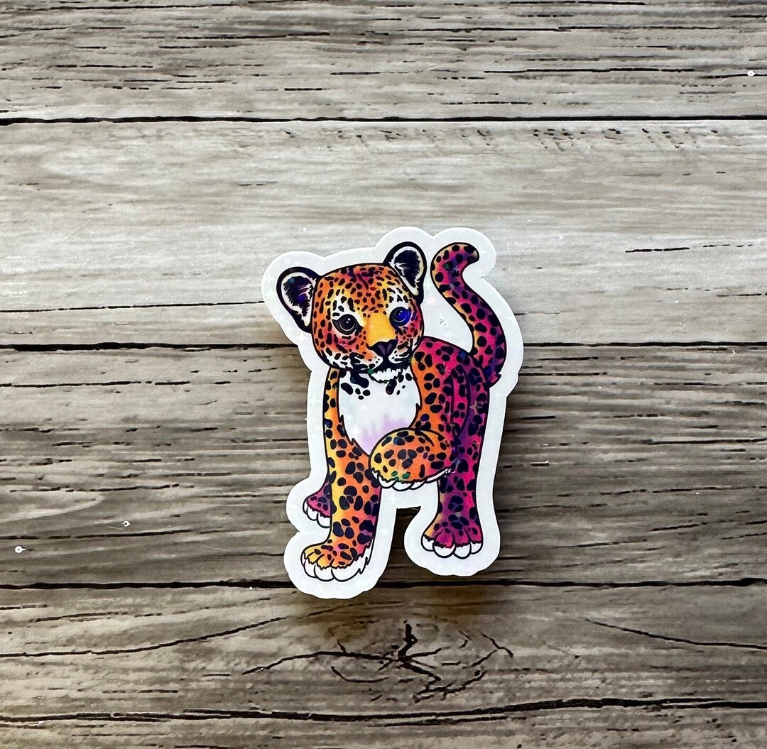 Cheetah Sticker | 90s | Nostalgia | Y2k | Laptop | Journal | Hydro ...