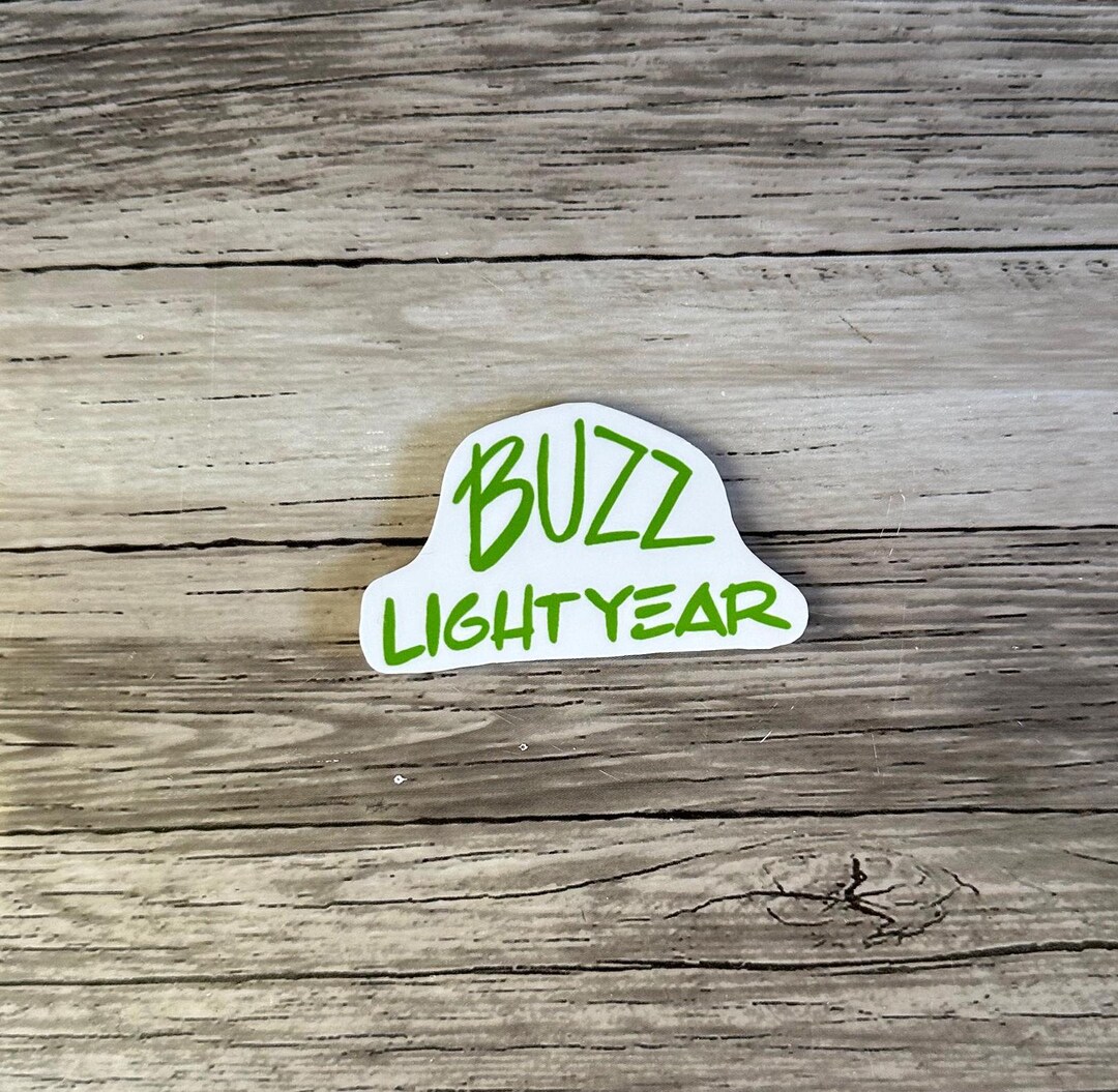 Buzz Lightyear Autograph Sticker | Disneyland | Woody | Buzz Lightyear ...