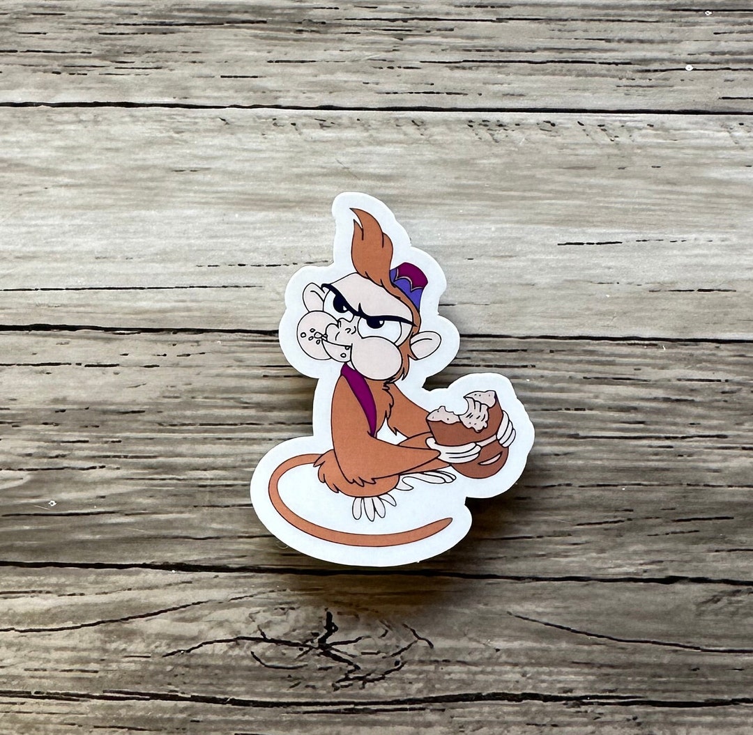 Abu Sticker | Aladdin | Disney | Monkey | Water Bottle | Hydro Flask ...