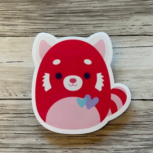 Red Panda Squishmallow - Etsy