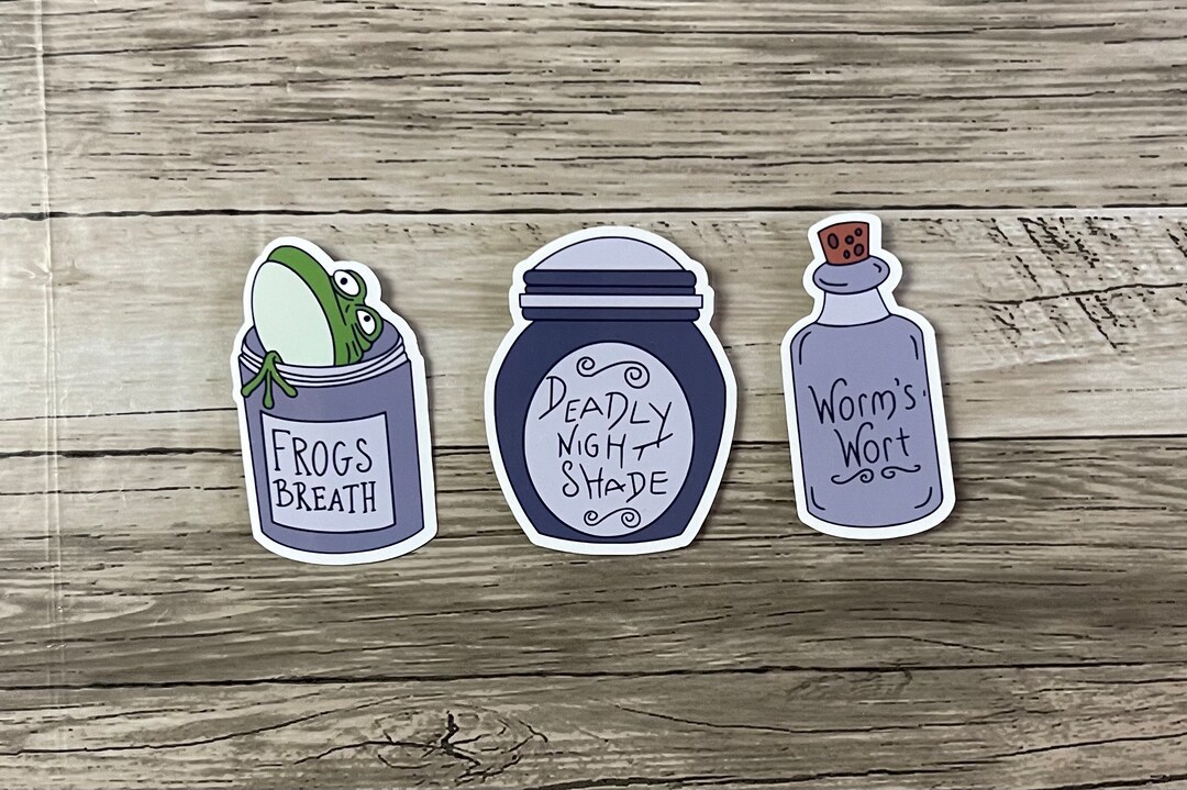 Nightmare Before Christmas Sticker Set | Disney Sticker | Frogs Breath ...