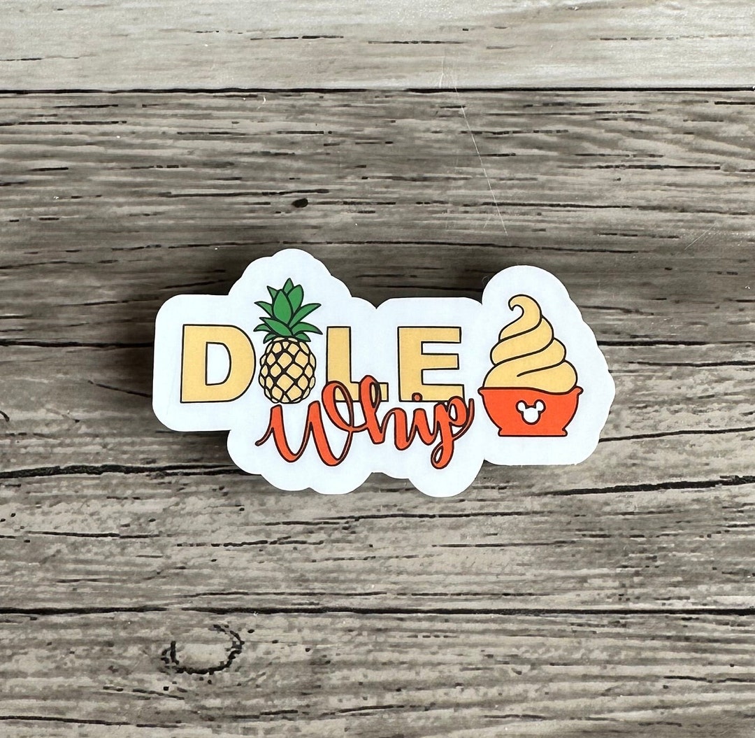 Dole Whip Sticker Disneyland Sticker Disney Sticker Mickey Dole Whip ...