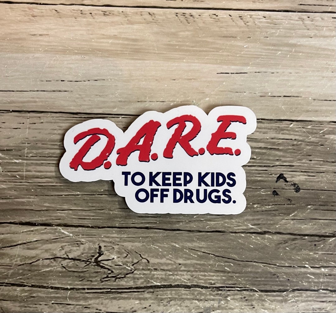 Dare Sticker 90s Sticker Nostalgia Laptop Journal Hydroflask Water ...
