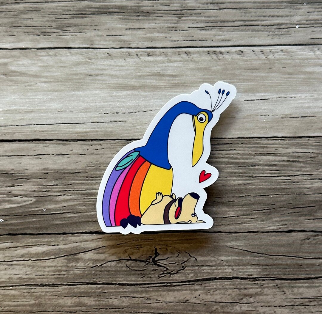 Up Sticker Kevin and Dug Disney Water Bottle Hydro Flask Journal ...