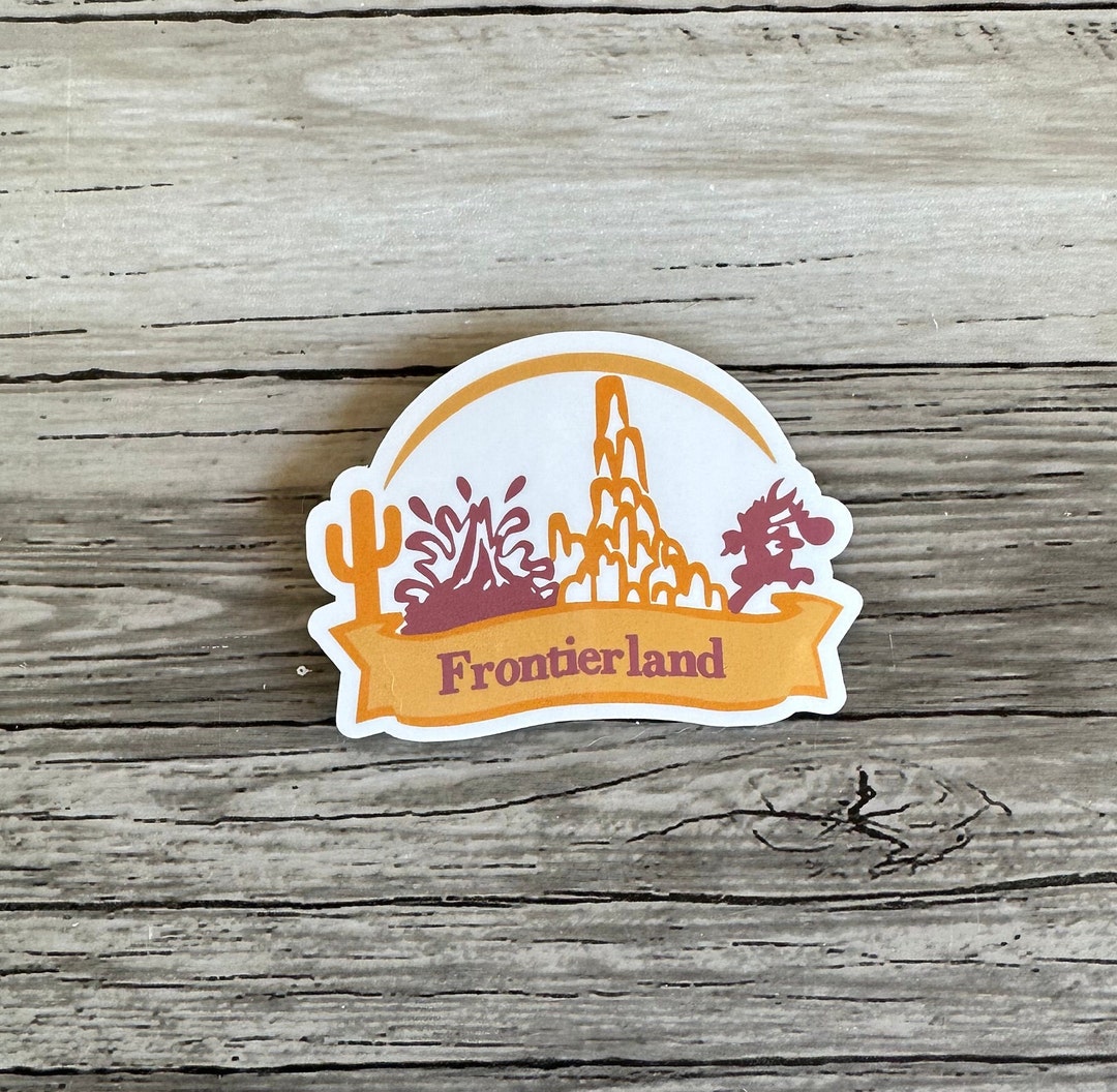 Frontierland Sticker | Disneyland Sticker | Disney Sticker | Hydroflask ...
