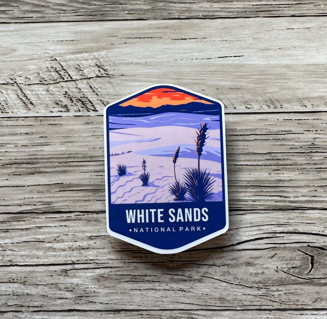 White Sands National Park Sticker | New Mexico | Wilderness | Hiking ...