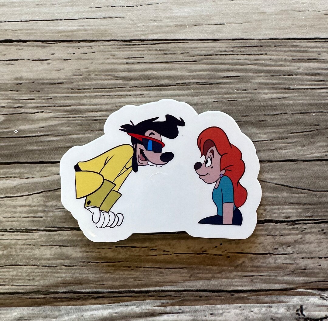 Max and Roxanne Sticker | Goofy Movie | Powerline | Hydro Flask ...